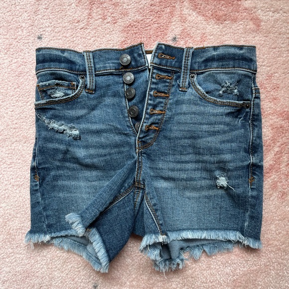 Mudd | Shorts | Mudd Jean Shorts High Rise Multiple Buttons | Poshmark